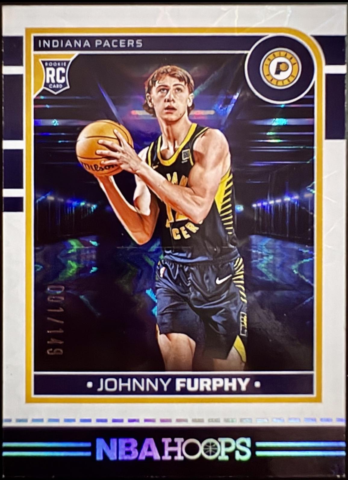 Johnny Furphy [White Explosion] #265 Prices | 2024 Panini NBA Hoops ...