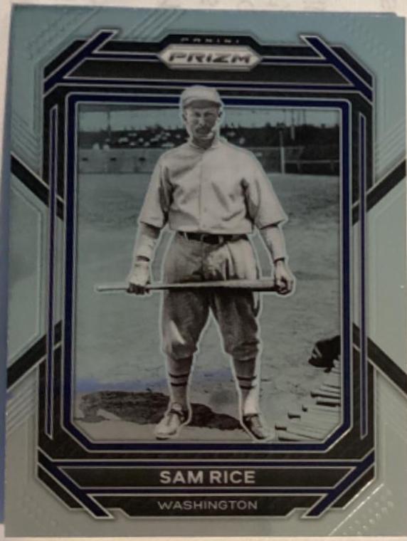 Sam Rice #186 Prices | 2023 Panini Prizm | Baseball Cards