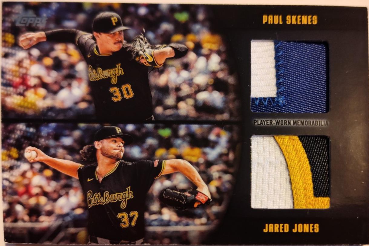 Paul Skenes / Jared Jones [Black] #MLMDR-SKJ Prices | 2025 Topps Major ...