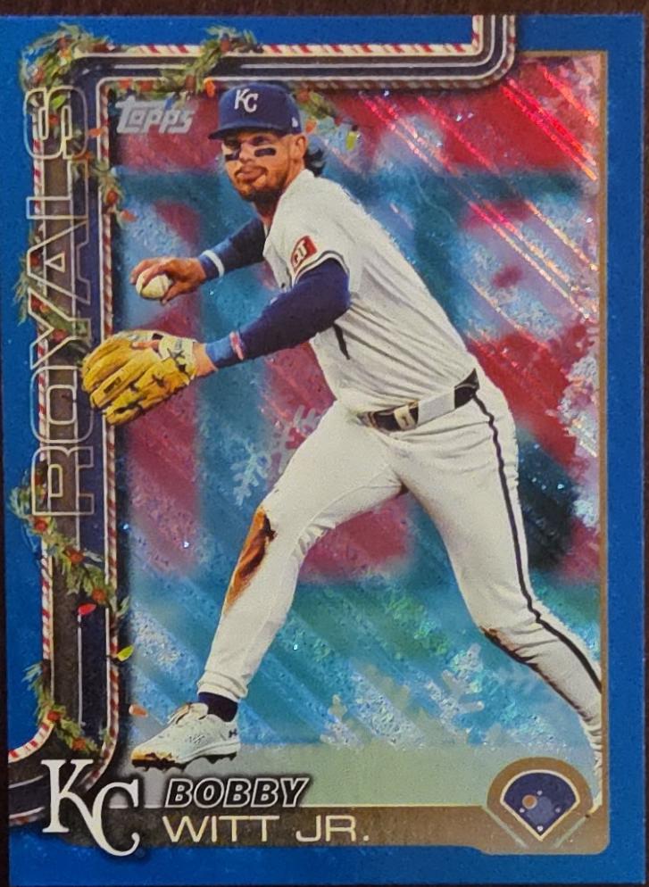 Bobby Witt Jr. [Blue Metallic Glitter] #H100 Prices | 2025 Topps ...