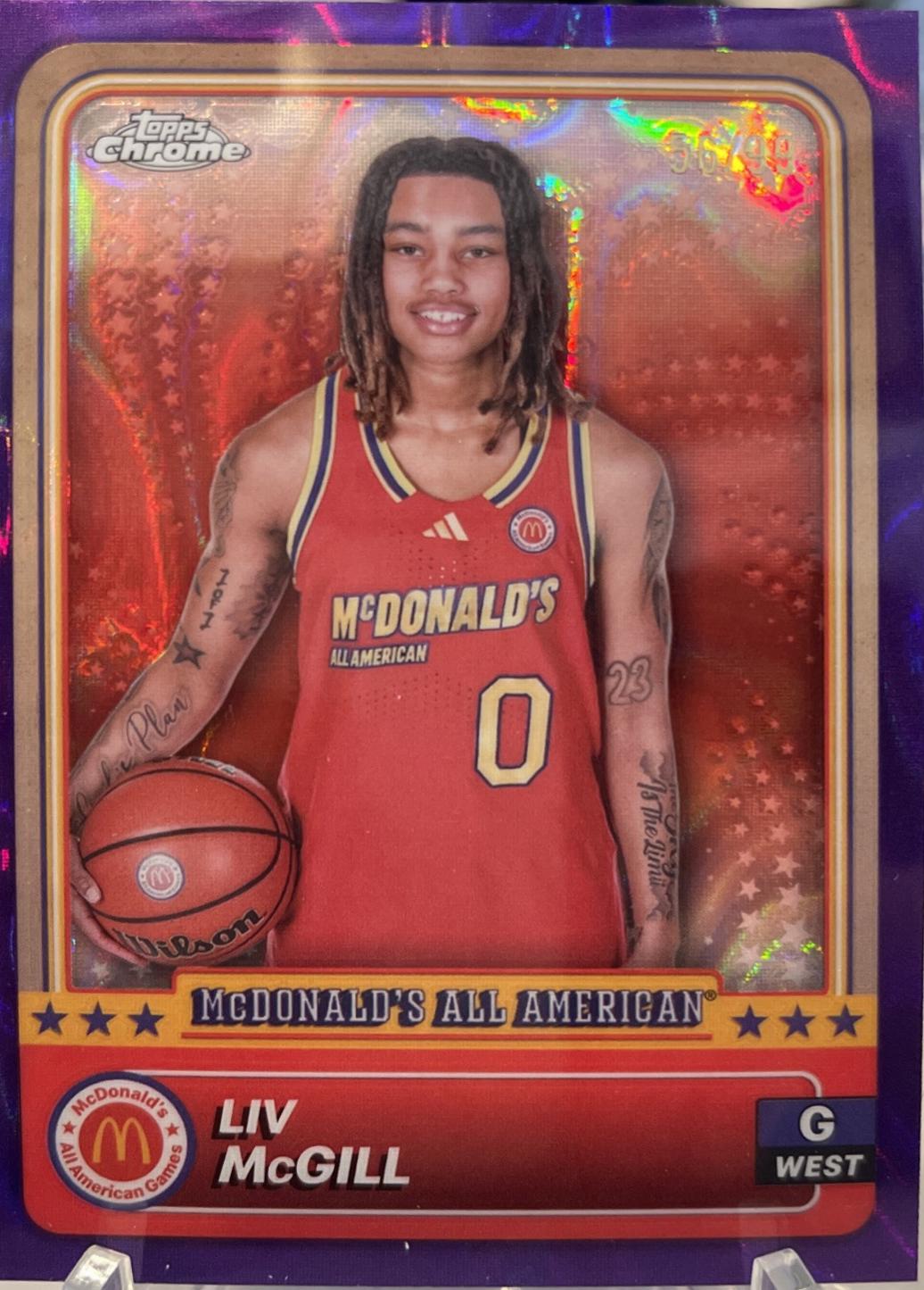Liv McGill [Purple Lava Refractor] #69 Prices | 2024 Topps Chrome ...