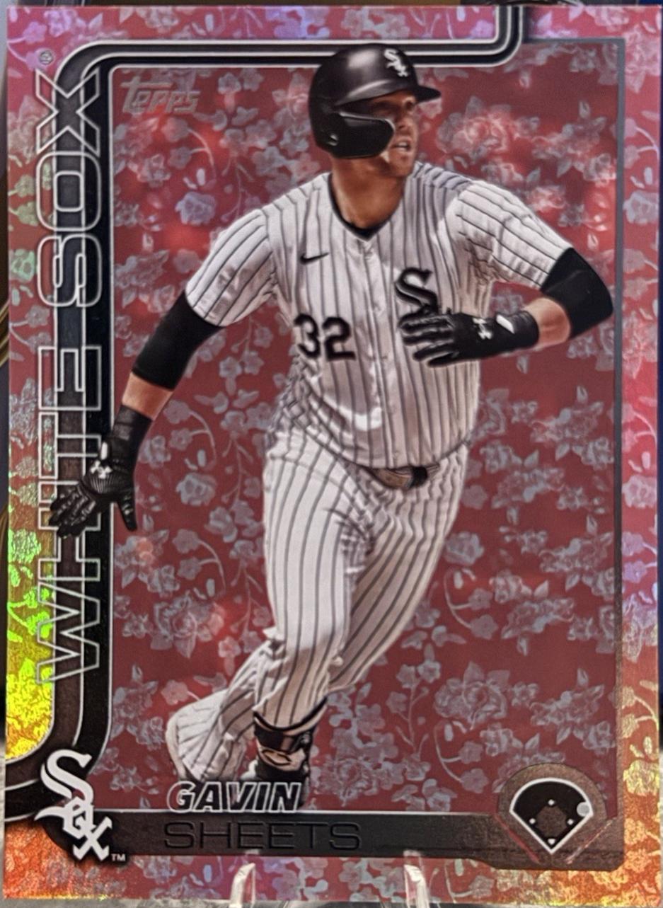 Gavin Sheets [Flowers] #95 Prices | 2025 Topps | Baseball Cards