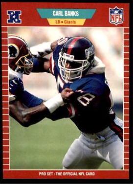 Carl Banks #280 Prices | 1989 Pro Set | Football Cards