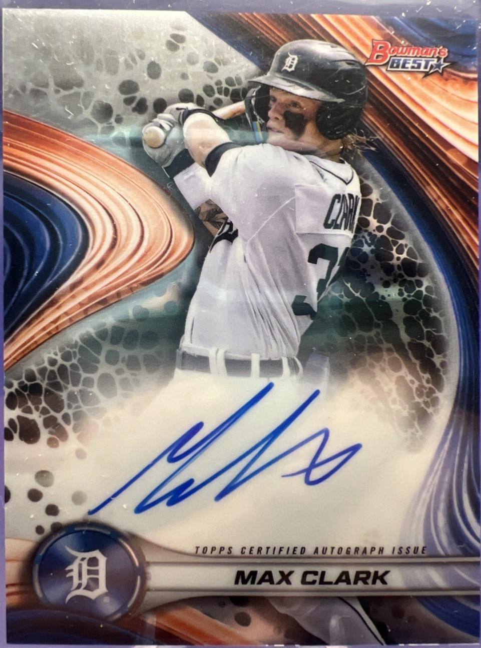 Max Clark [Refractor] #B24-MC Prices | 2024 Bowman’s Best Best of 2024 ...