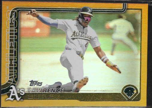 Lawrence Butler [Gold Foil] #106 Prices | 2025 Topps | Baseball Cards