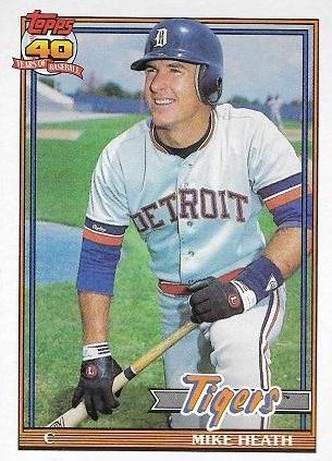 Mike Heath #16 Prices | 1991 Topps | Baseball Cards
