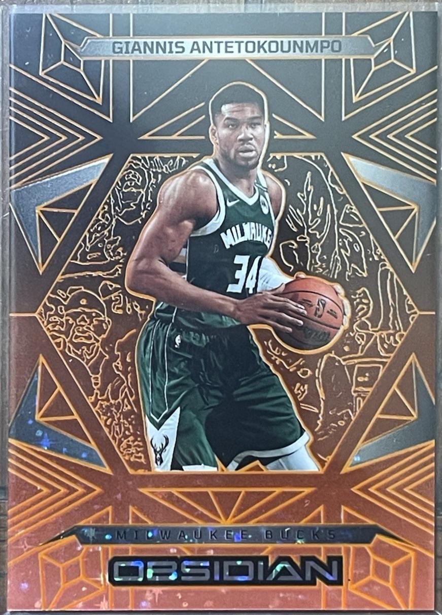 Giannis Antetokounmpo [Martian] #134 Prices | 2024 Panini Obsidian ...