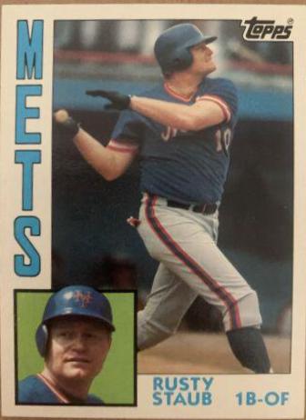 Rusty Staub #430 Prices | 1984 Topps | Baseball Cards