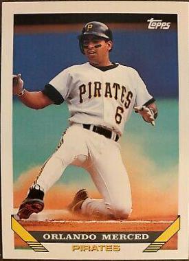 Orlando Merced #378 Prices | 1993 Topps | Baseball Cards