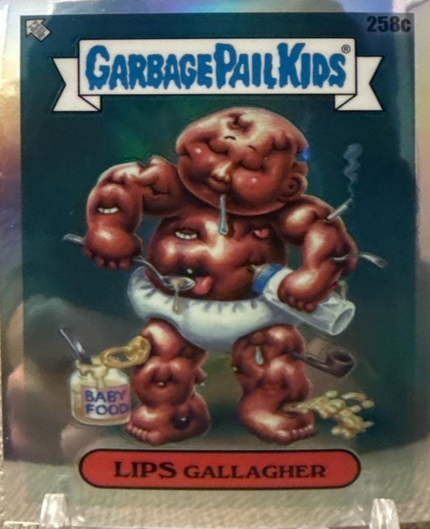 Lips GALLAGHER [Orange Refractor] #258c Prices | 2024 Garbage Pail Kids ...