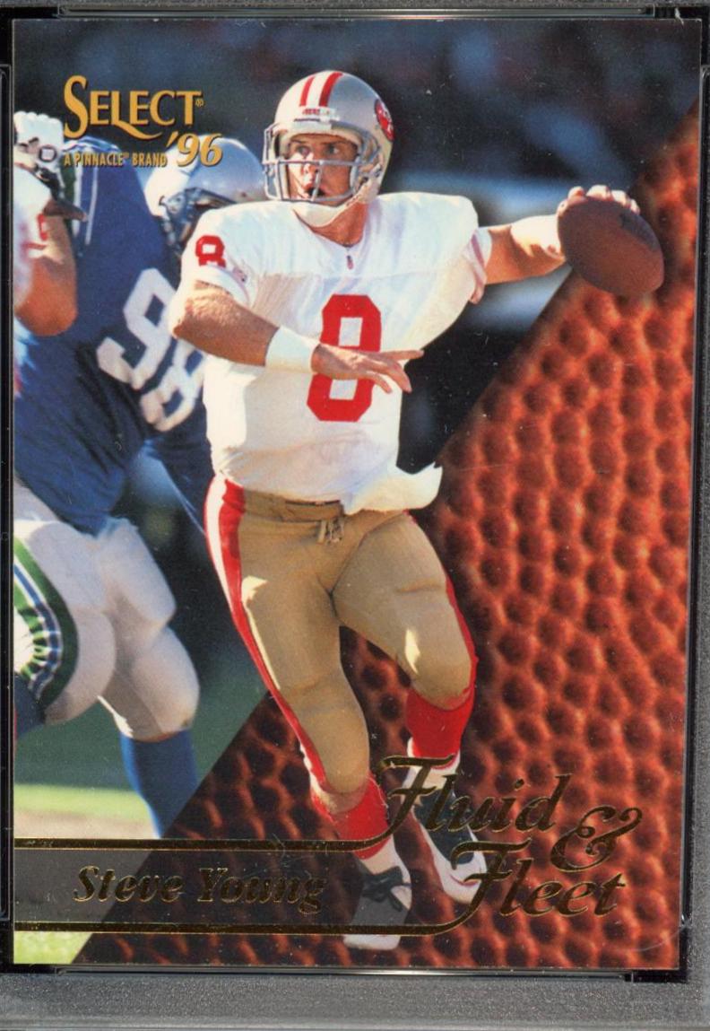 Steve Young #184 Prices | 1996 Select | Football Cards