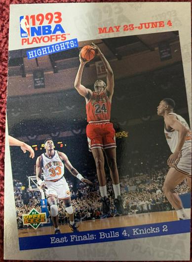 East Finals: Bulls 4, Knicks 2 | Ungraded | 1993 Upper Deck
