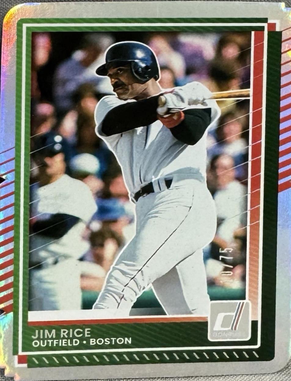 Jim Rice [Silver Die-Cut] #34 Prices | 2025 Panini Donruss | Baseball Cards