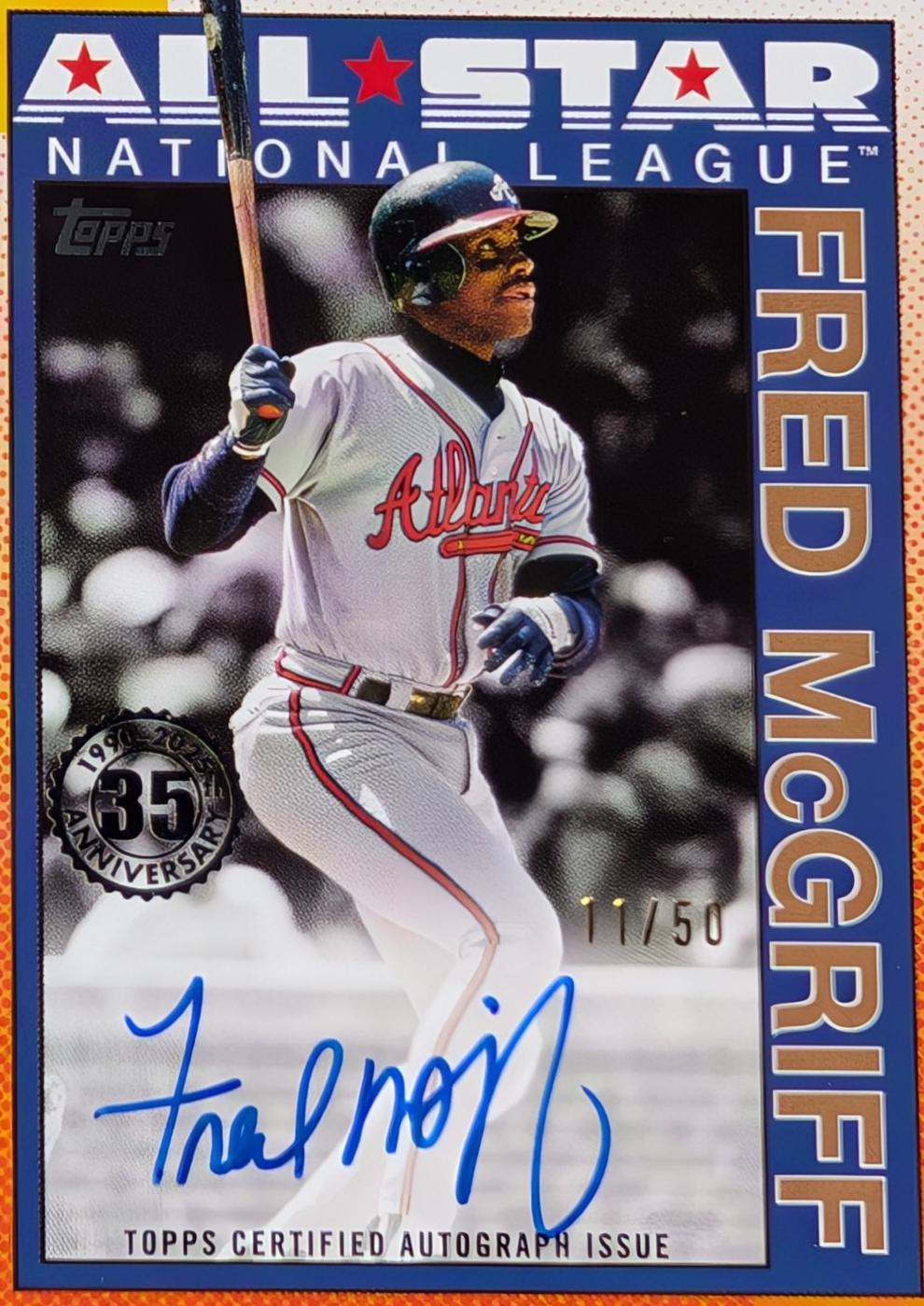 Fred McGriff #90AS-FM Prices | 2025 Topps All-Star Autograph | Baseball ...