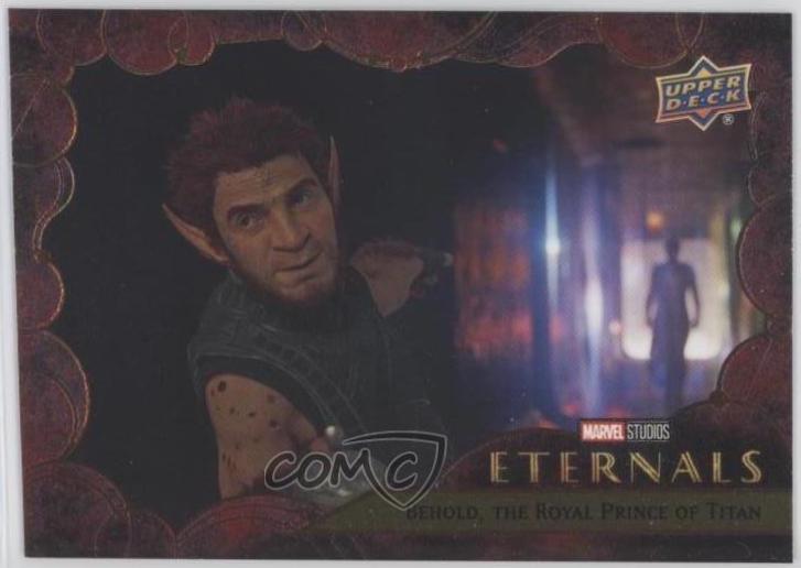 Behold The Royal Prince of Titan #75 Prices | Marvel 2023 Eternals ...