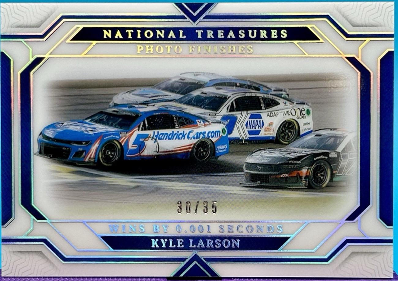 Kyle Larson #3 Prices | 2024 Panini National Treasures NASCAR Photo ...