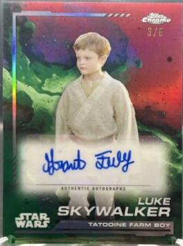 Grant Feely as Luke Skywalker #AU-GF Prices | Star Wars 2024 Topps ...