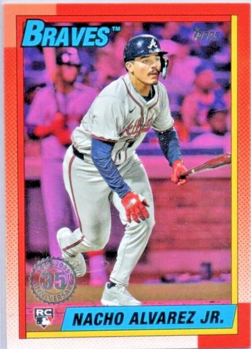 Nacho Alvarez Jr. [Pink] #T90-79 Prices | 2025 Topps 1990 | Baseball Cards