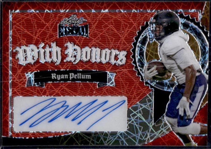 Ryan Pellum [Red Laser] #WH-RP1 Prices | 2024 Leaf Metal With Honors ...