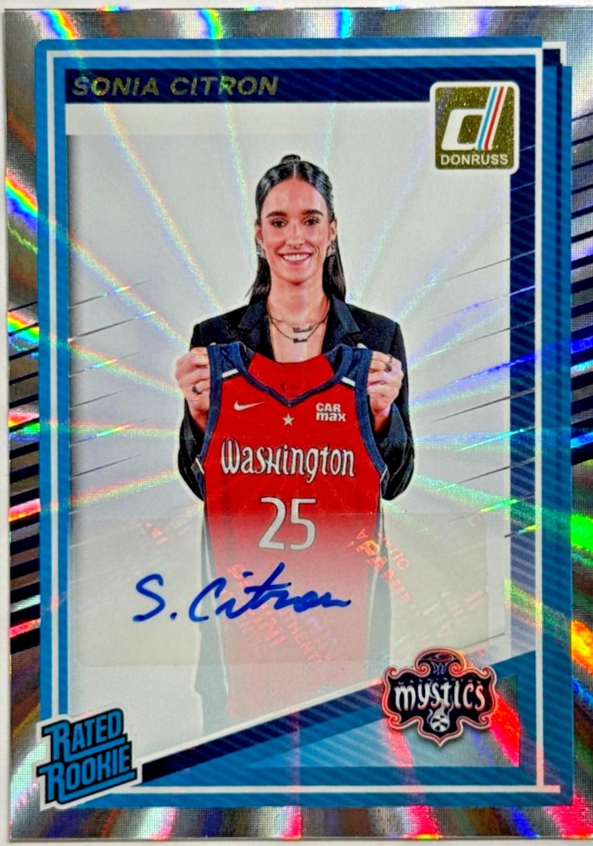 Sonia Citron [Holo Laser Signature] #87 Prices | 2025 Panini Donruss ...