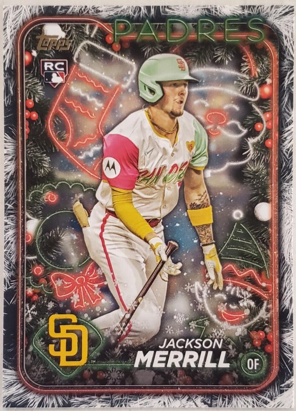 Jackson Merrill [Holiday Tree] #H160 Prices | 2024 Topps Holiday ...