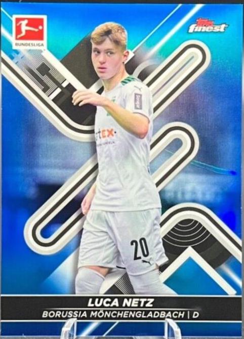 Luca Netz [Blue] #125 Prices | 2021 Topps Finest Bundesliga | Soccer Cards