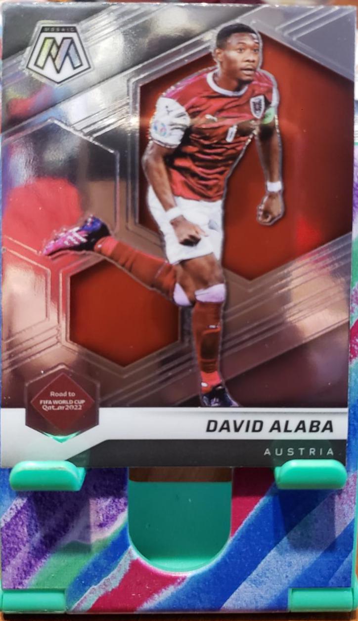 David Alaba #132 Prices | 2021 Panini Mosaic Road to FIFA World Cup ...