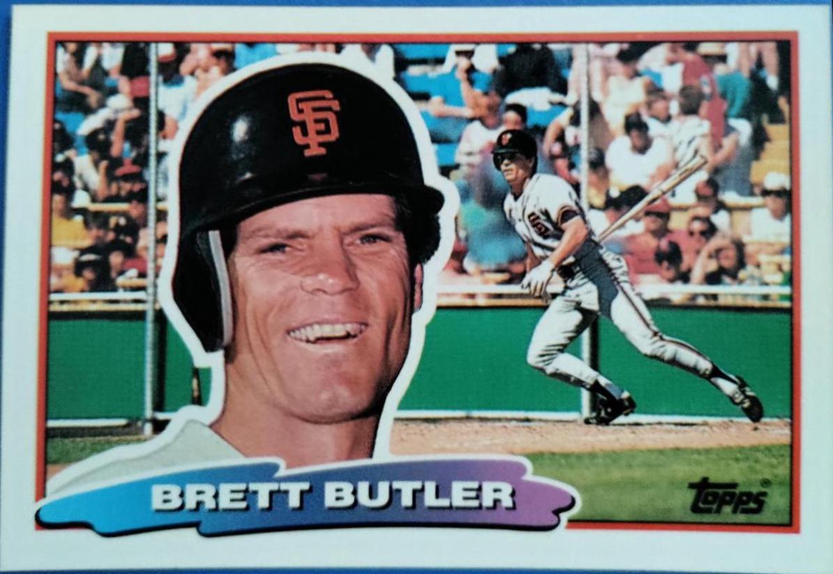 Brett Butler #166 Prices | 1988 Topps Big | Baseball Cards