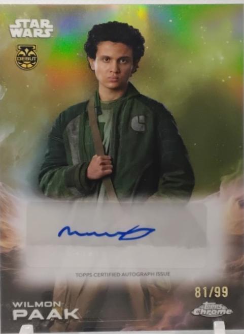 Muhannad Bhaier [Green] #A-MB Prices | Star Wars 2025 Topps Chrome ...