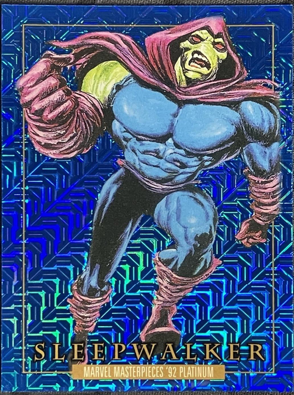 Sleepwalker [Blue Traxx] #89 Prices | Marvel 2024 SkyBox Masterpieces ...