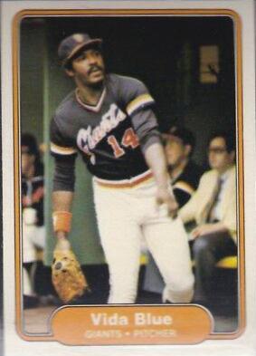 Vida Blue #384 Prices | 1982 Fleer | Baseball Cards