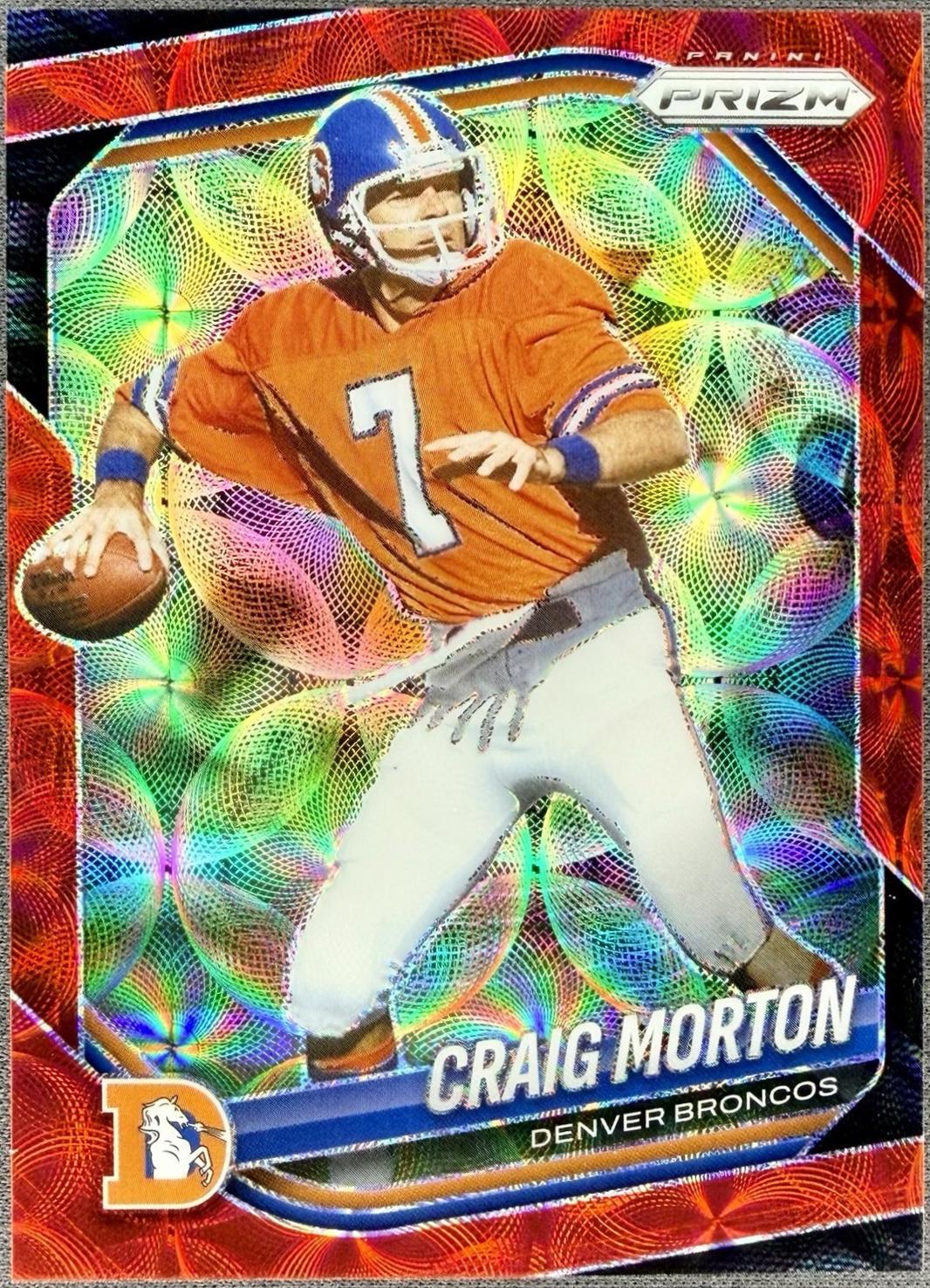 Craig Morton [Red] #15 Prices | 2025 Panini Prizm Choice | Football Cards