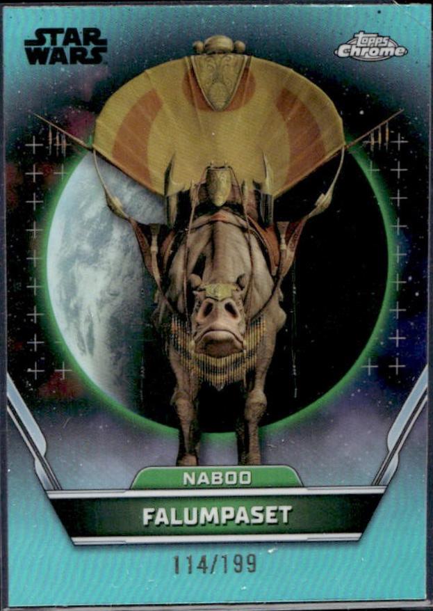 Falumpaset [Aqua Refractor] #52 Prices | Star Wars 2024 Topps ...