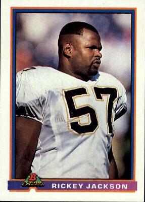 Rickey Jackson #345 Prices | 1991 Bowman | Football Cards