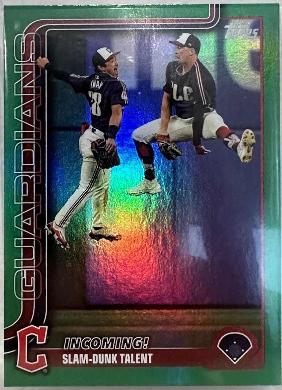 Slam Dunk Talent: Checklist [Green Rainbow] #26 Prices | 2025 Topps ...