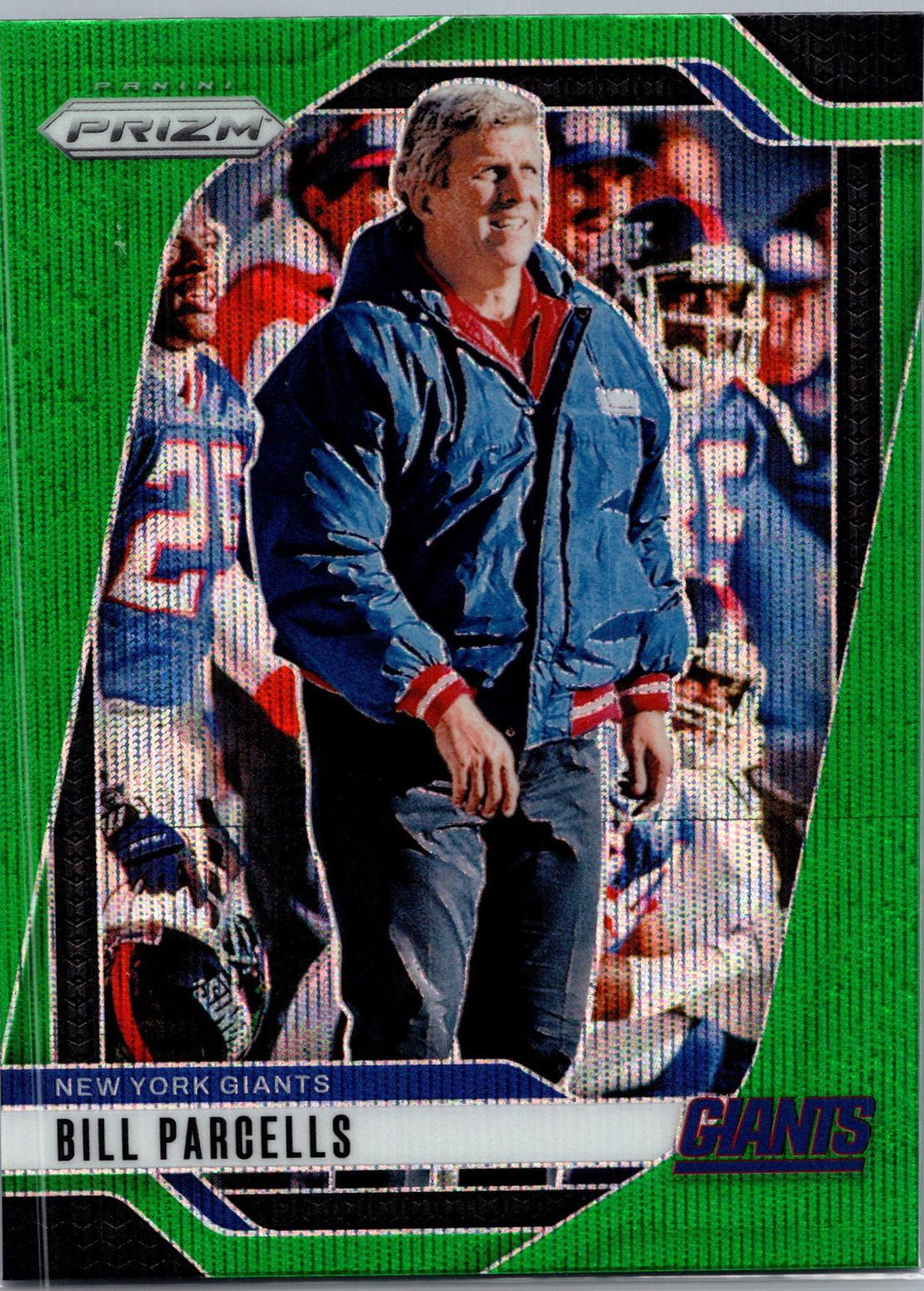 Bill Parcells [Green Wave] #221 Prices | 2024 Panini Prizm | Football Cards