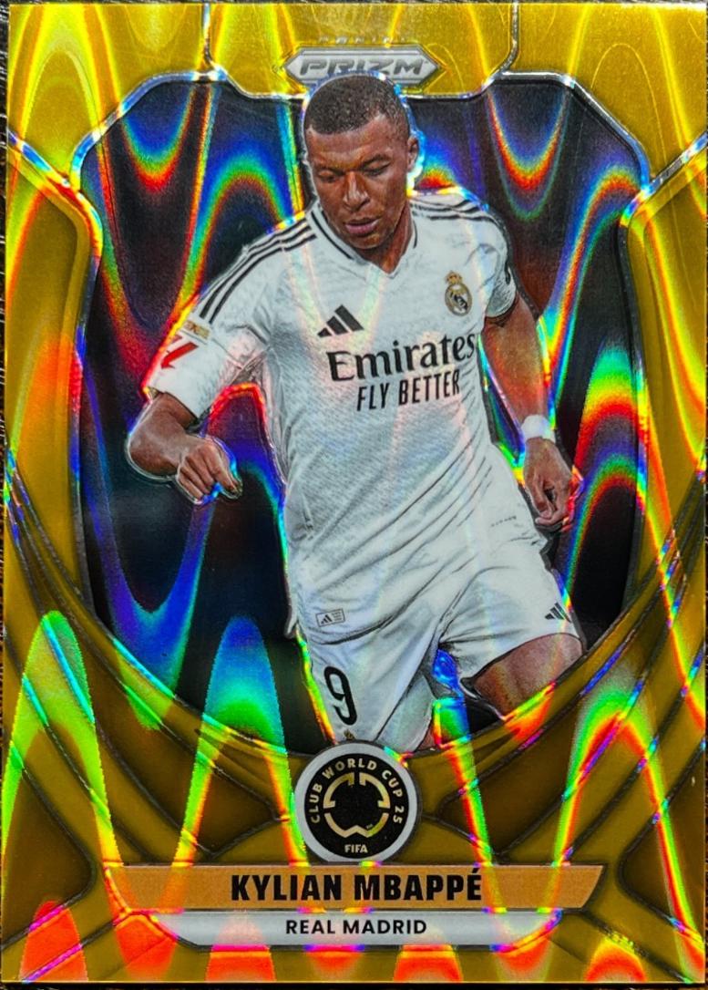 Kylian Mbappe [Gold Seismic] #164 Prices | 2025 Panini Prizm FIFA ...