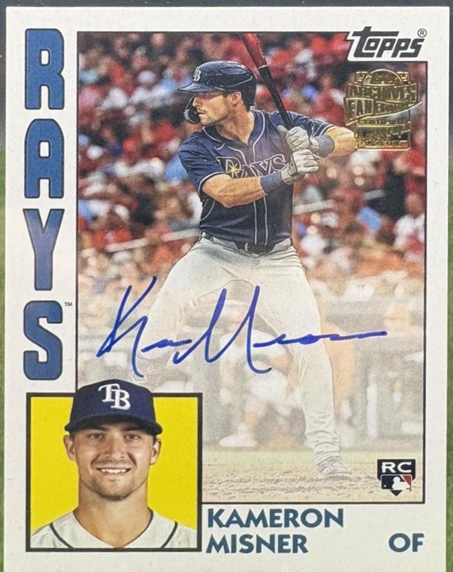 Kameron Misner #84FFA-KAM Prices | 2025 Topps Archives 1984 Fan ...