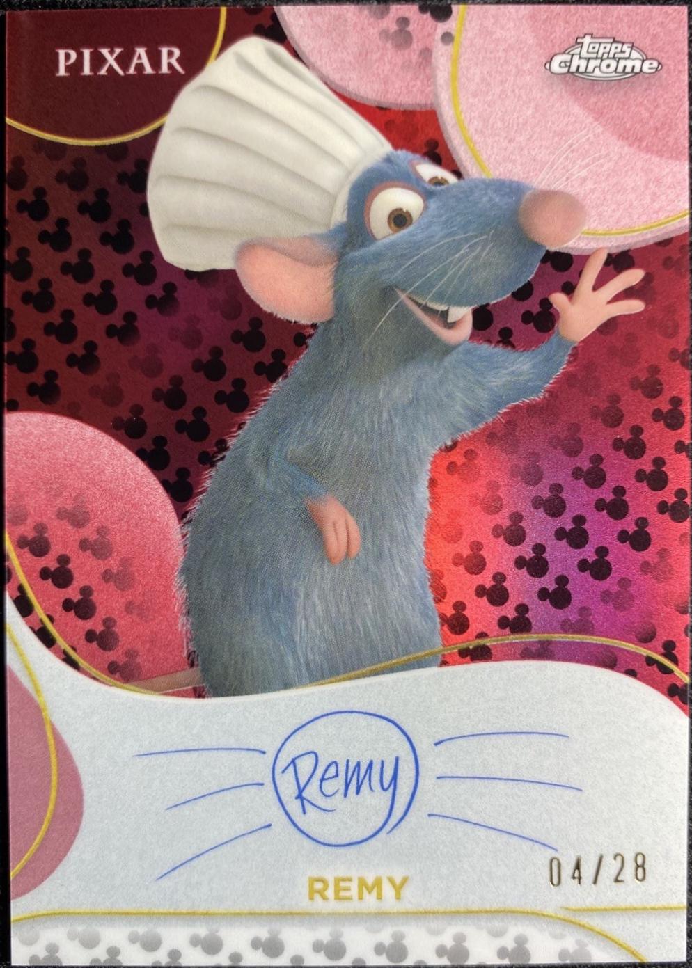 Remy [Mickey Mouse Logo] #FA-6 Prices | 2025 Topps Chrome Disney ...