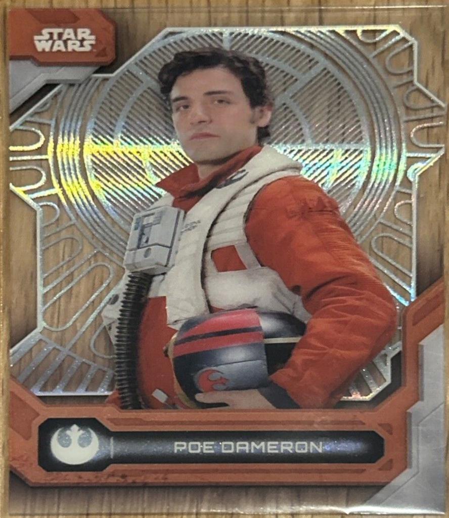 Poe Dameron [Throne Room] #80 Prices | Star Wars 2024 Topps High-Tek ...