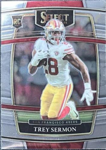 Trey Sermon #68 Prices [Rookie] | 2021 Panini Select | Football Cards