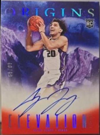 Colby Jones [Red] #ES-CJK Prices | 2023 Panini Origins Elevation ...
