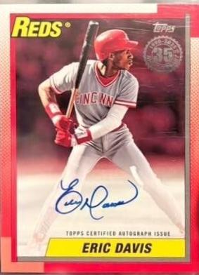 Eric Davis [Red] #90A-ED Prices | 2025 Topps 1990 Autograph | Baseball ...