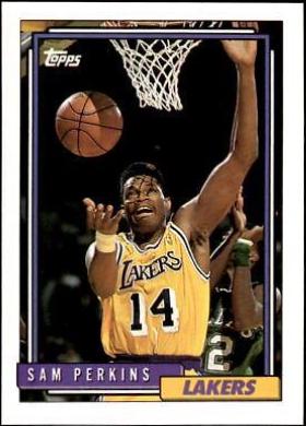 Sam Perkins #174 Prices | 1992 Topps | Basketball Cards