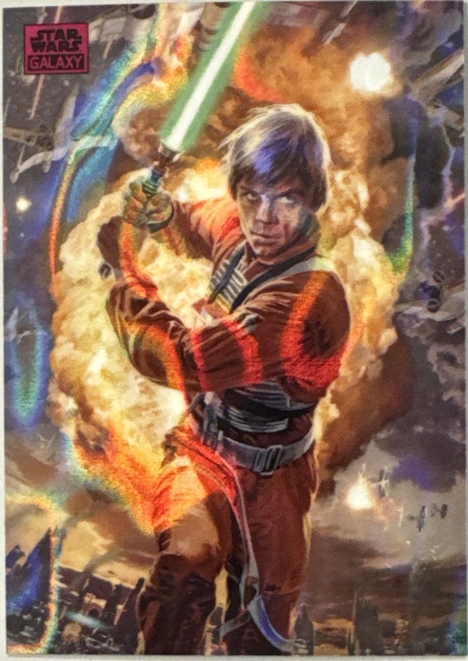 Luke Skywalker [Magenta Lava Refractor] #2 Prices | Star Wars 2025 ...