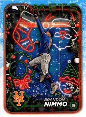 Brandon Nimmo #H142 Prices | 2024 Topps Holiday | Baseball Cards