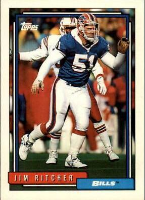 Jim Ritcher #169 Prices | 1992 Topps | Football Cards