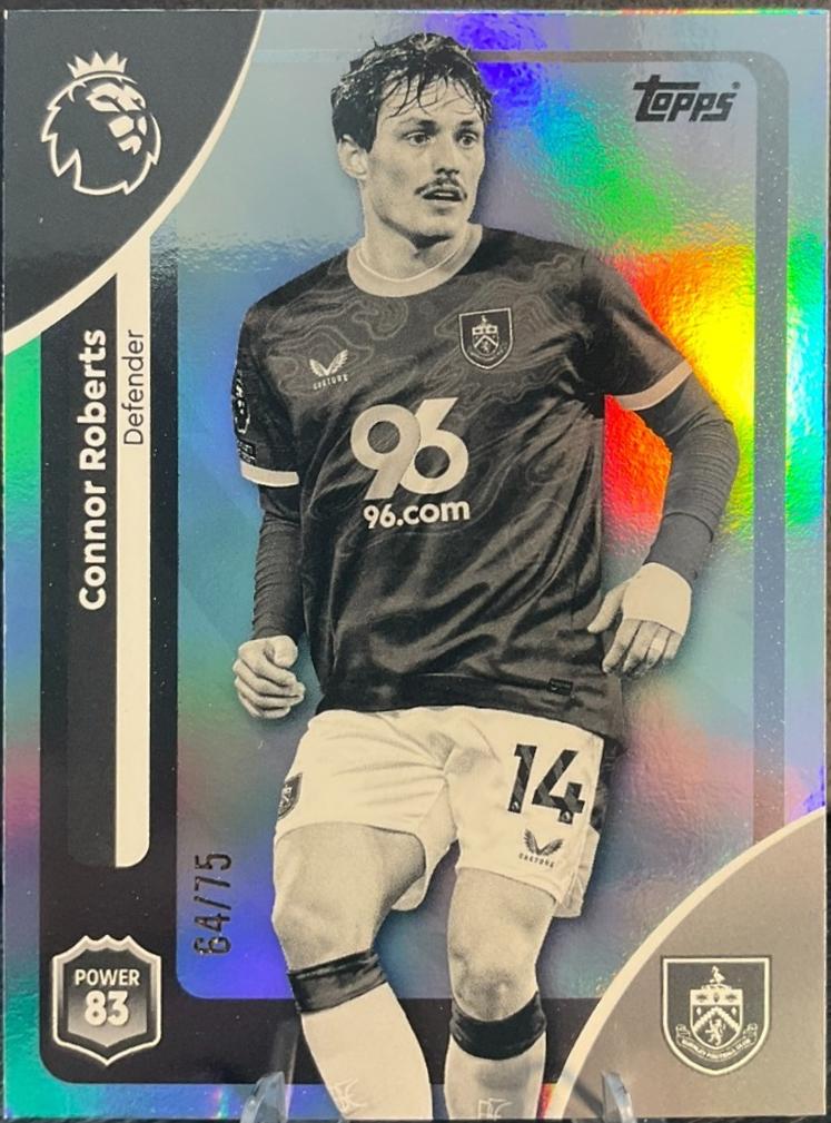 Connor Roberts [Black White Sparkle] #311 Prices | 2025 Panini ...
