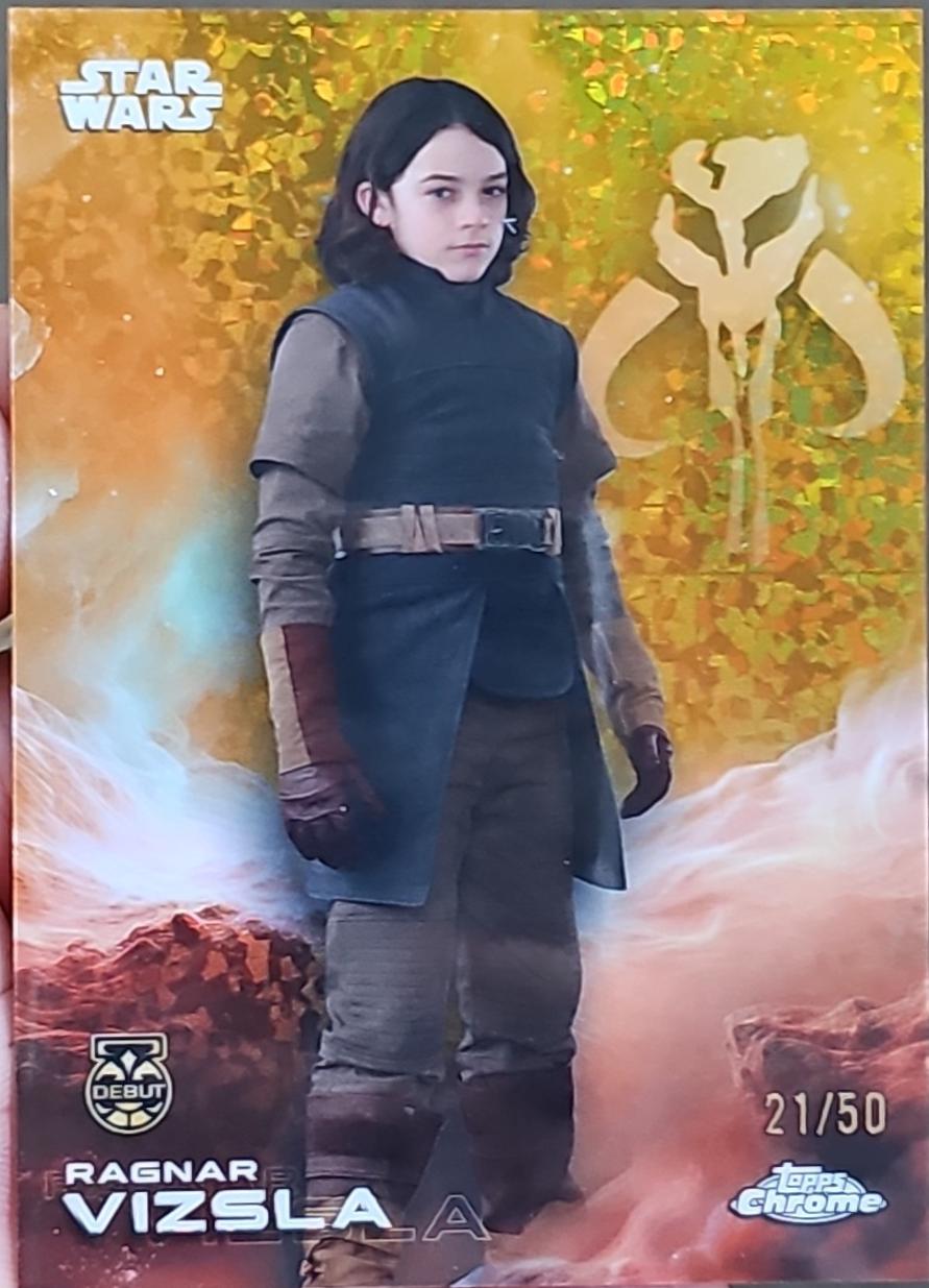 Ragnar Vizsla [Gold Mini-Diamonds] #154 Precios | Star Wars 2025 Topps ...