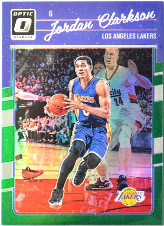 Jordan Clarkson [Green] #150 Prices | 2016 Panini Donruss Optic ...